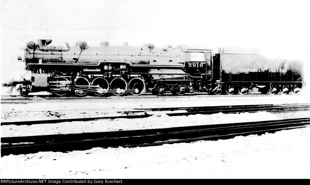 CP 2-10-4 #5919 - Canadian Pacific